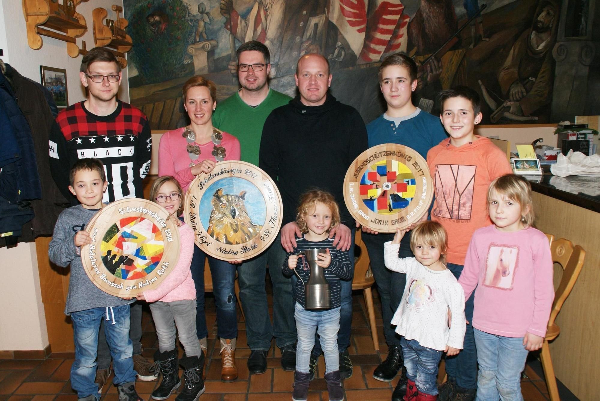 Nadine Roth und Jorik Groß sind Schützenkönige