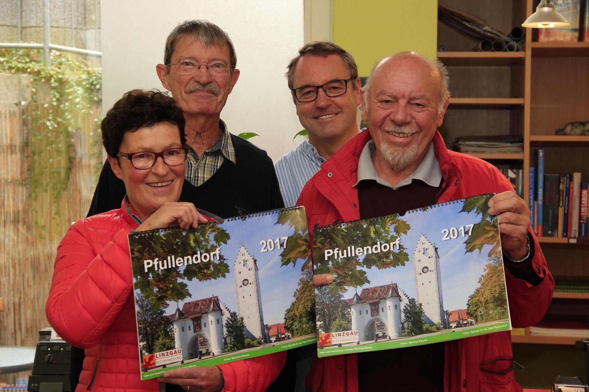 Kalender zeigt Pfullendorf aus verschiedenen Perspektiven