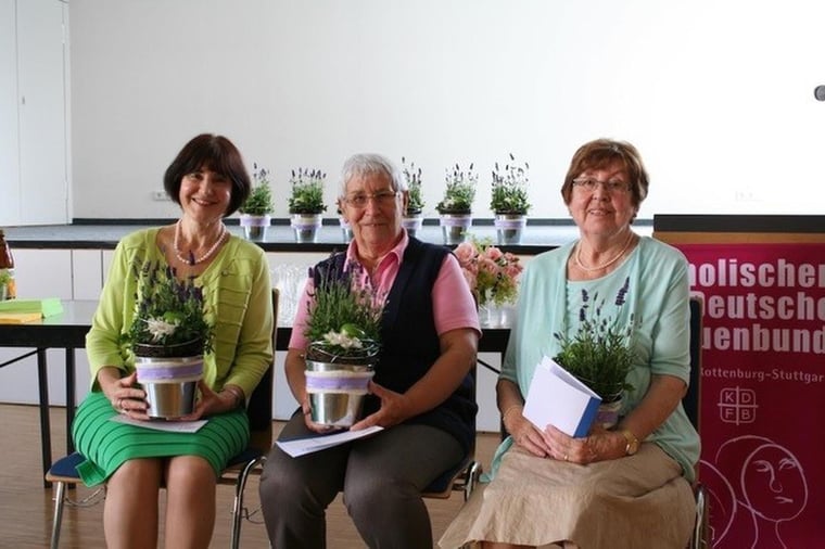 Frauenbund Aalen ehrt Jubilarinnen Frauenbund Aalen ehrt Jubilarinnen