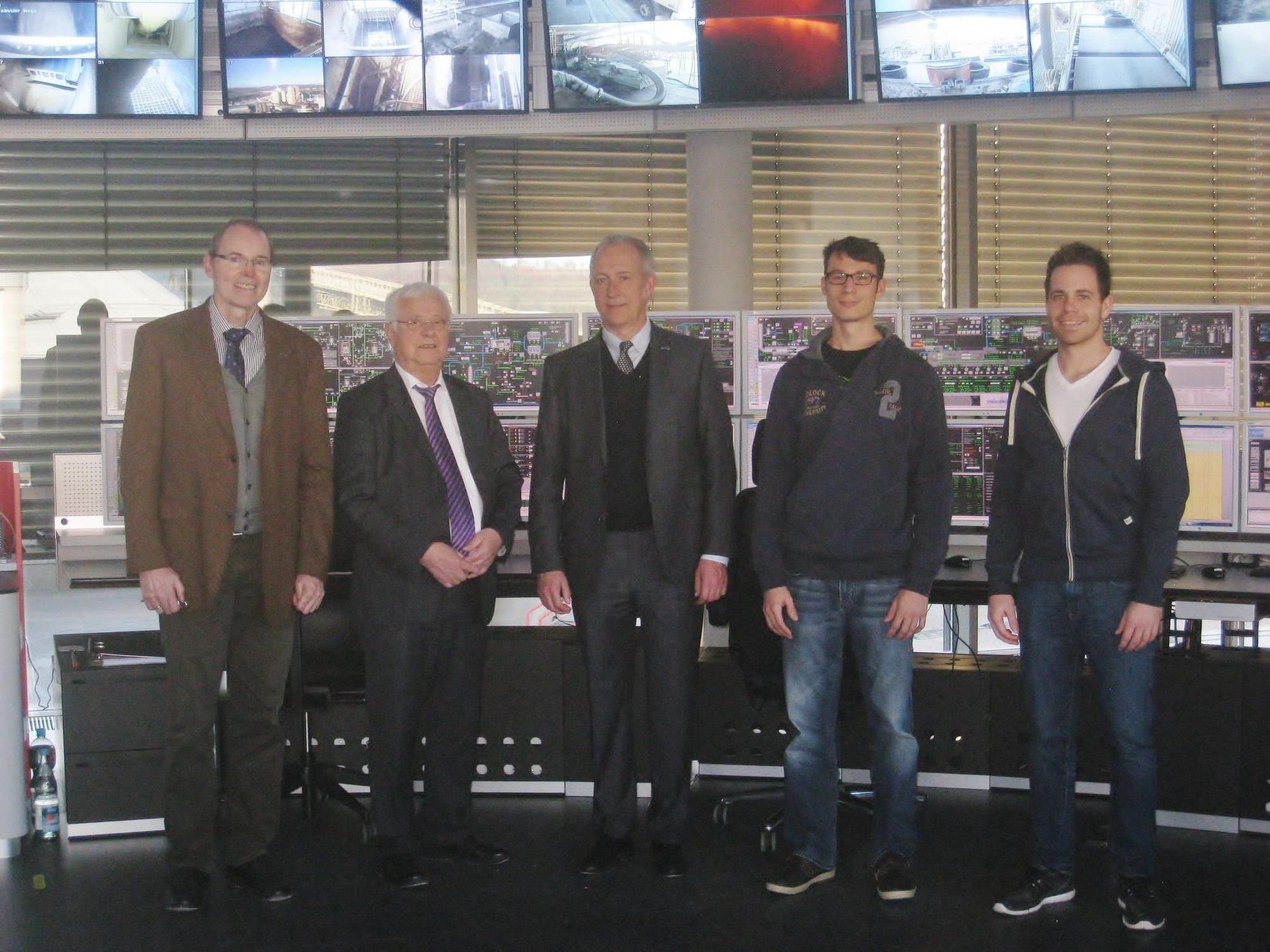 Traub besucht die Firma Schwenk