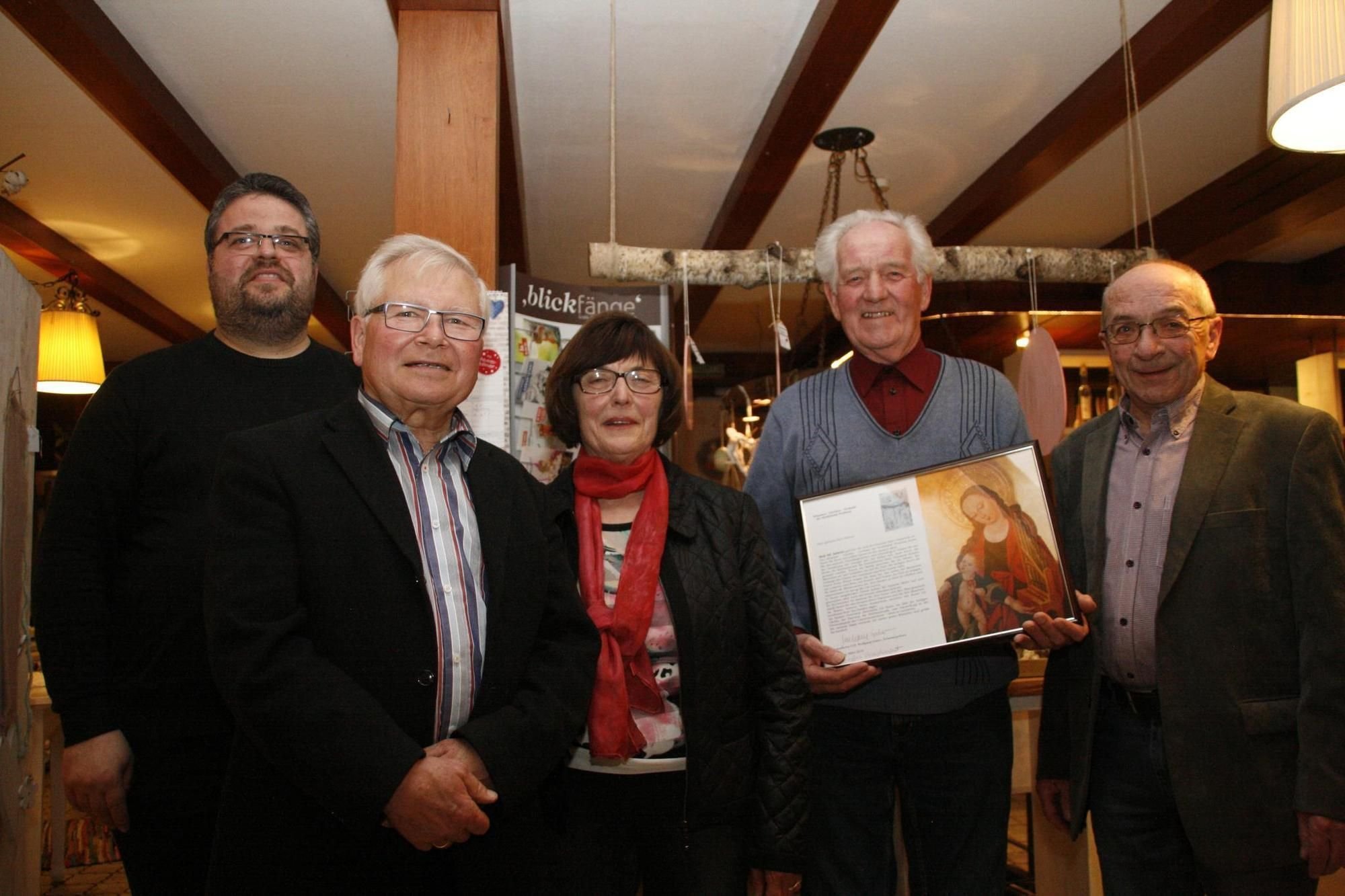 Manfred Hafner erhält eine ganz besondere Ehrung