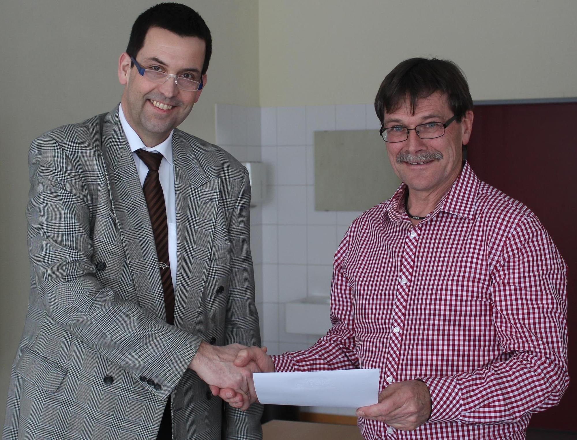 Rektor Robert Frech ist seit vier Jahrzehnten im Dienst