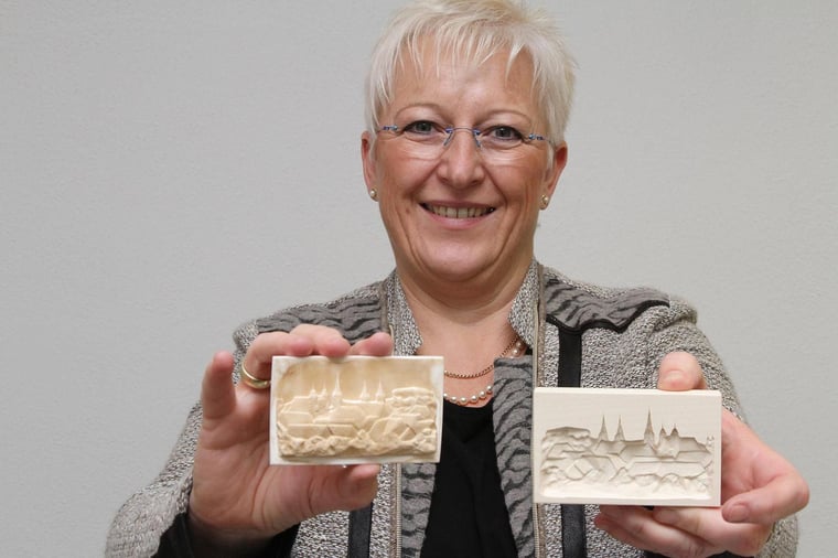 Neues Springerle-Model zeigt die Silhouette von Ellwangen