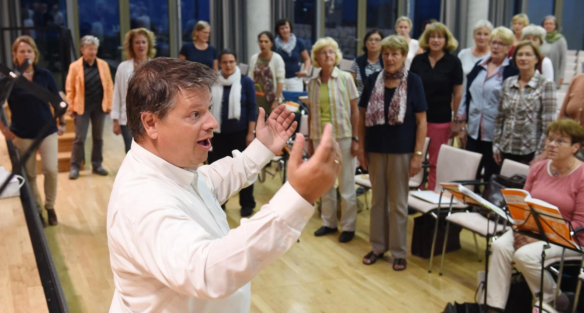 Thomas Gropper leitet seit einem Jahr die Birnauer Kantorei