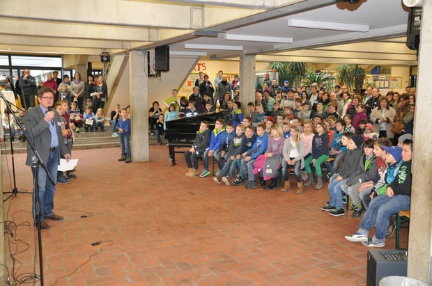Mehr als 100 Grundschüler informieren sich über EBR