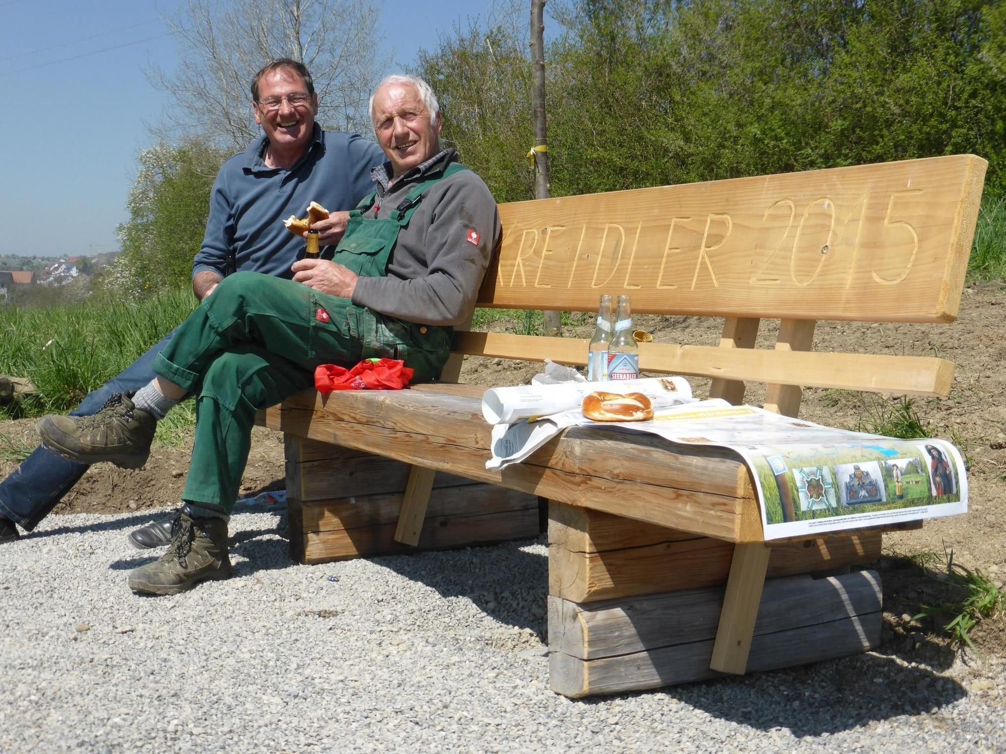 Rast für Pilger, Wanderer und müde Radler