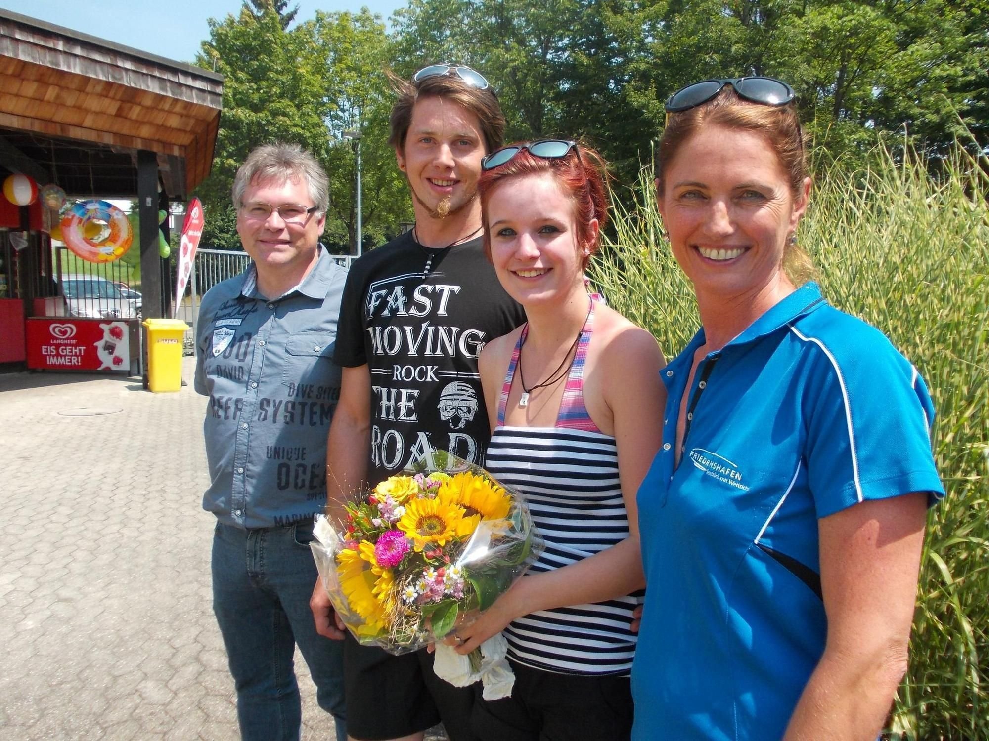 Freibad empfängt 50000. Gast