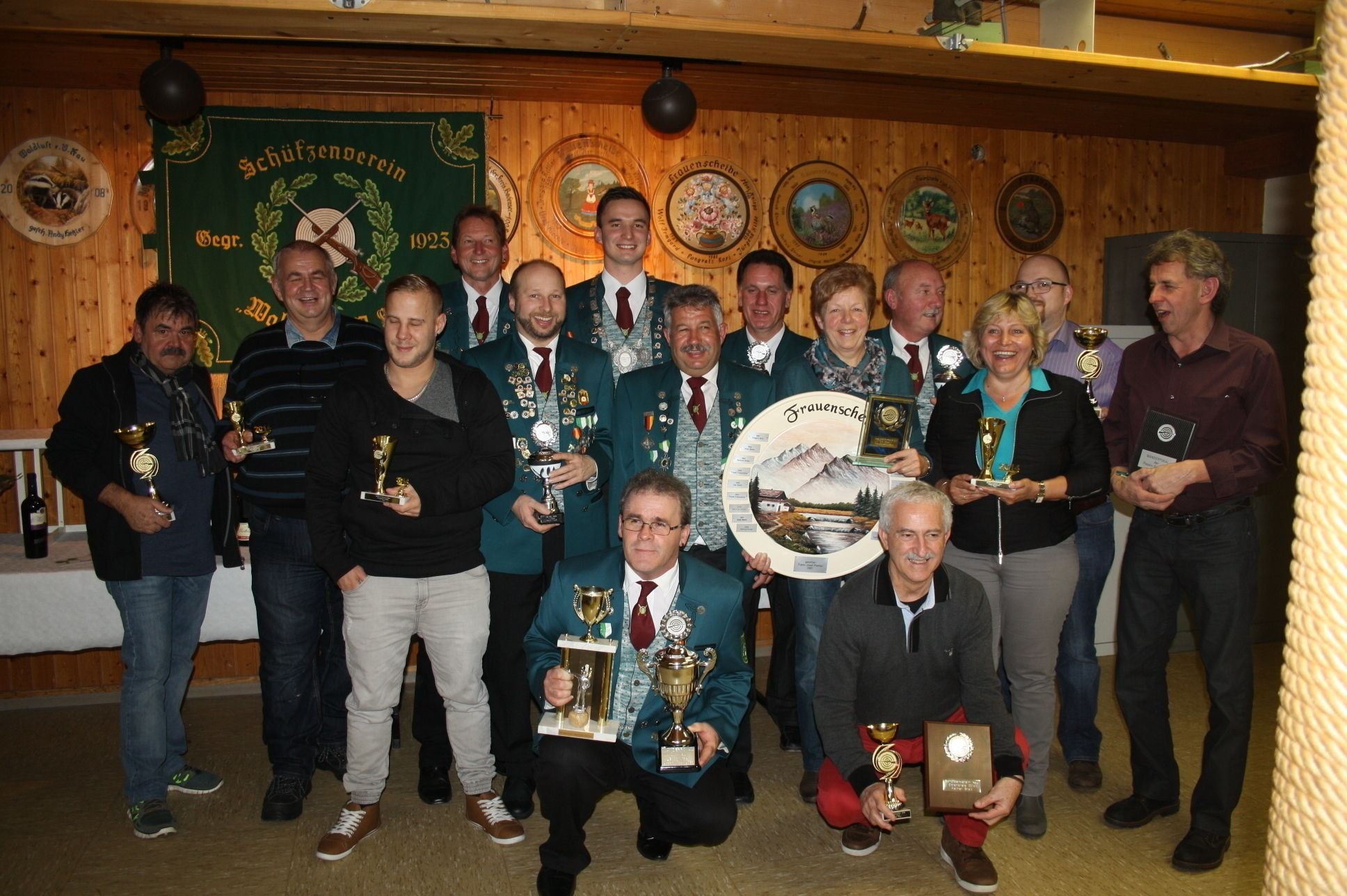 Zum Schießen: Verein ehrt seine Besten