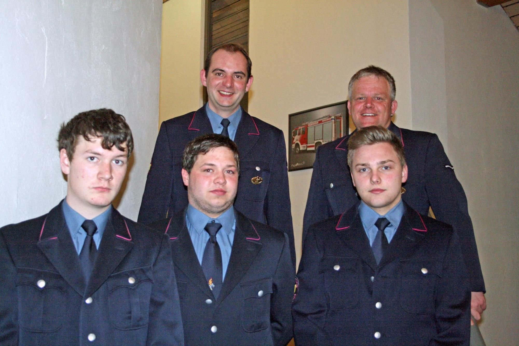 Zuwachs bei der Feuerwehr