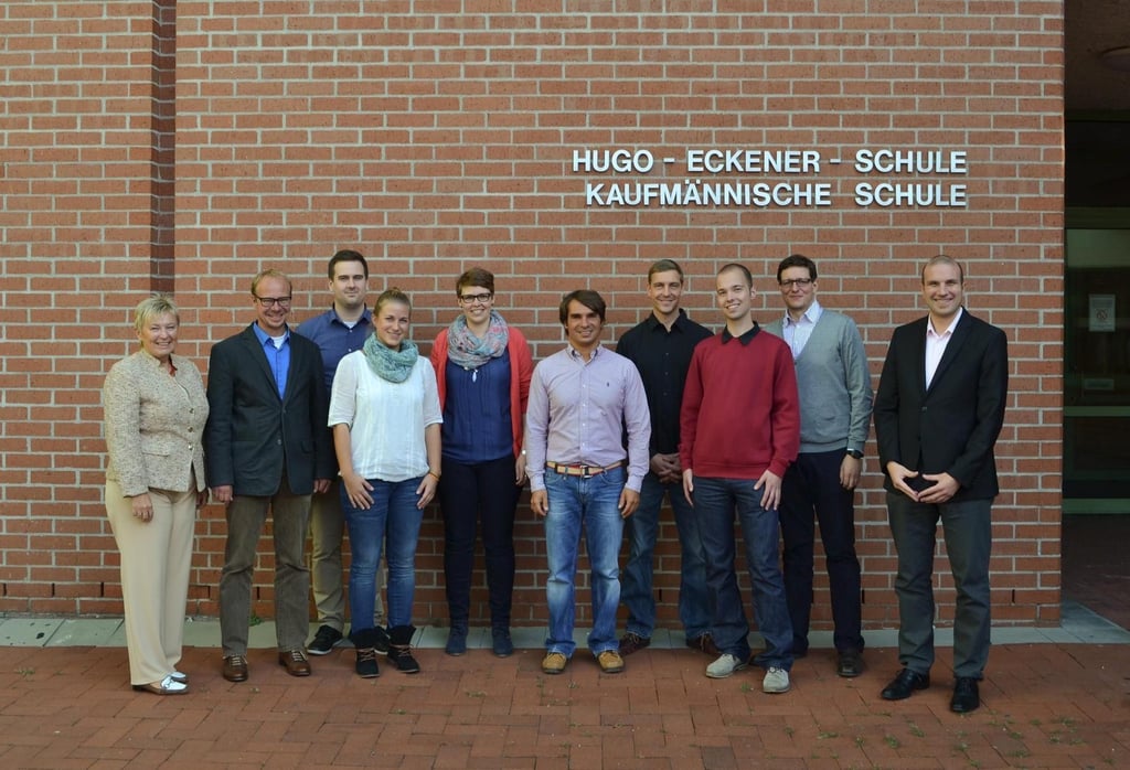 Hugo-Eckener-Schule begrüßt neue Lehrer