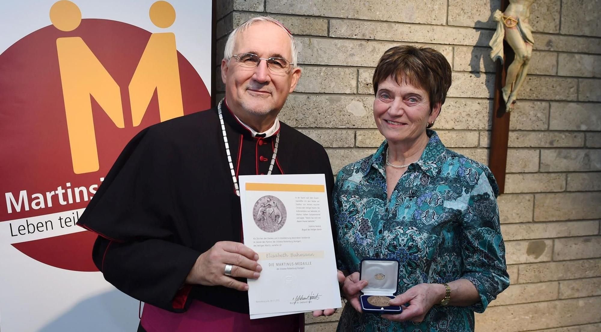 Martinusmedaille für Elisabeth Buhmann