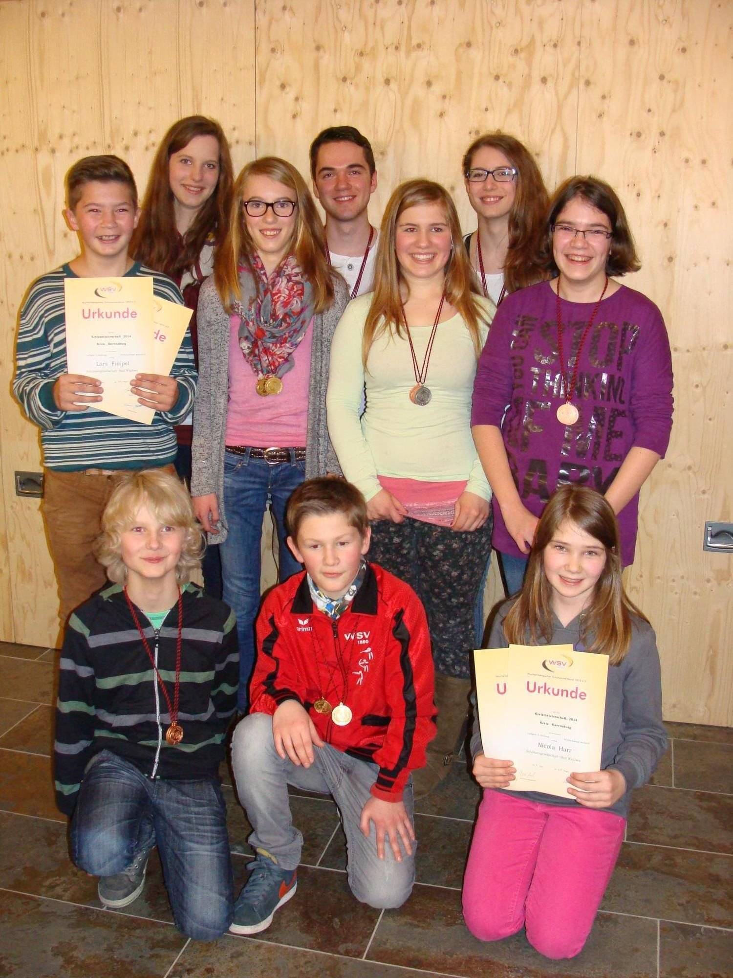 Erfolgreiche Schützen aus Bad Waldsee