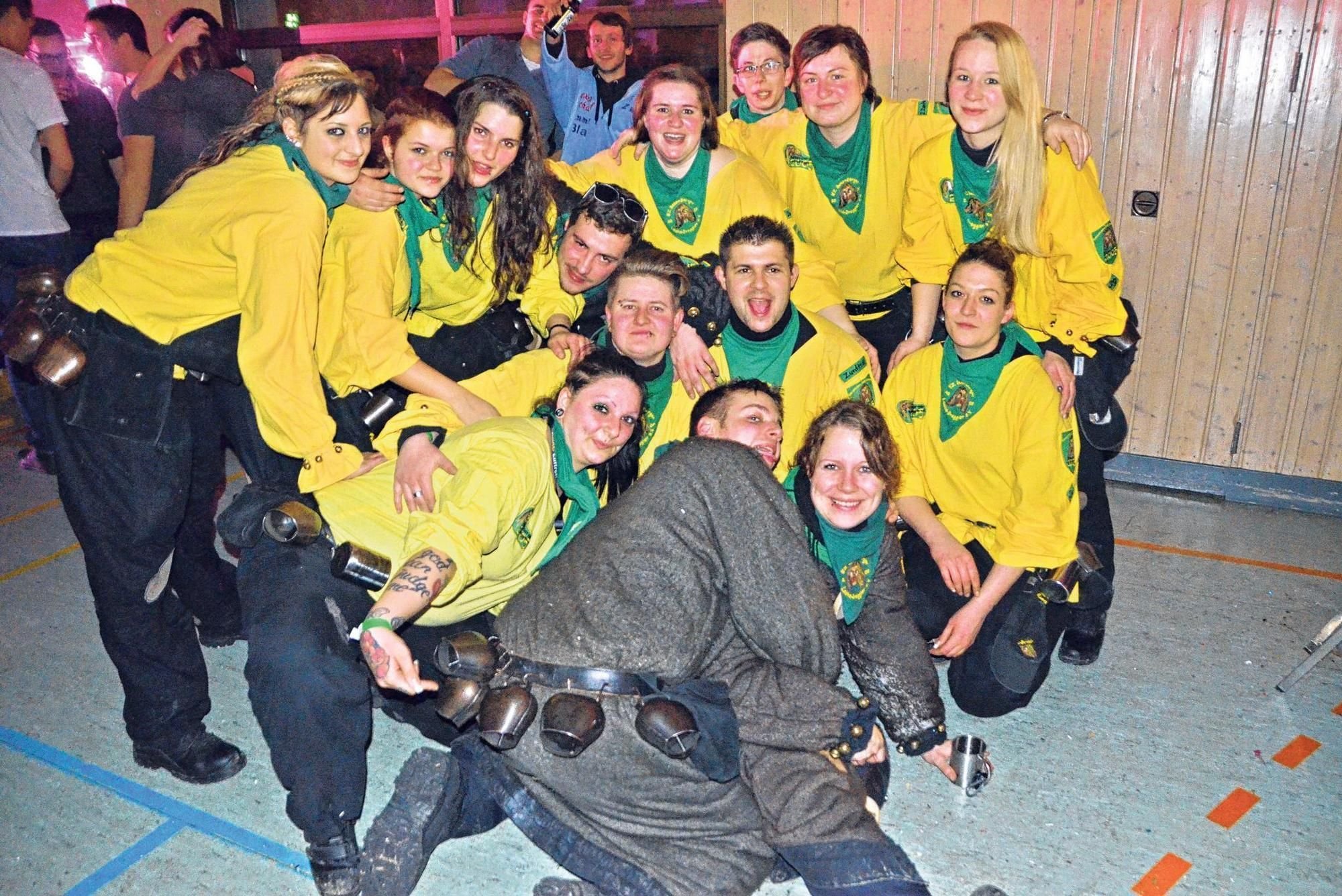 Gute Stimmung in der Erlenbachhalle