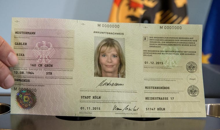 Eigener Ausweis für Flüchtlinge kommt