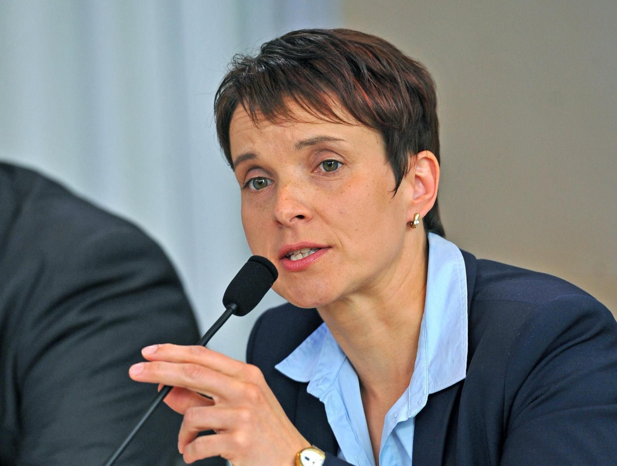 Frauke Petry heißt die mächtige Gegenspielerin