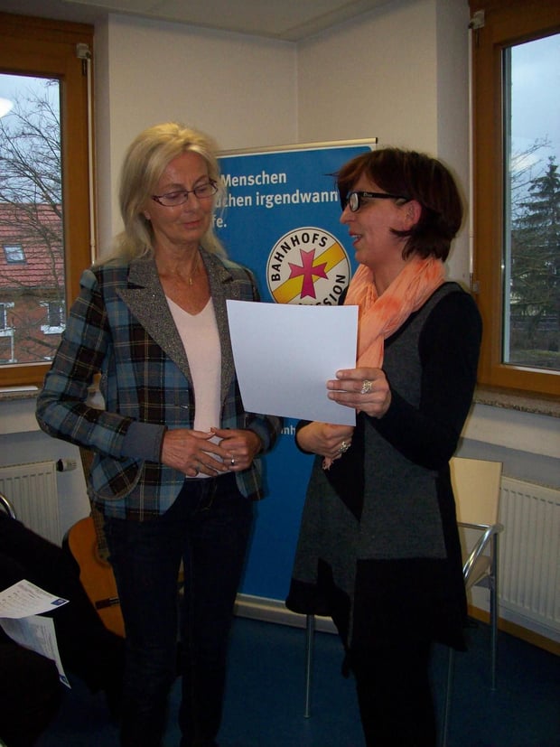 Hannelore Melcher hat viele gute Netze geknüpft