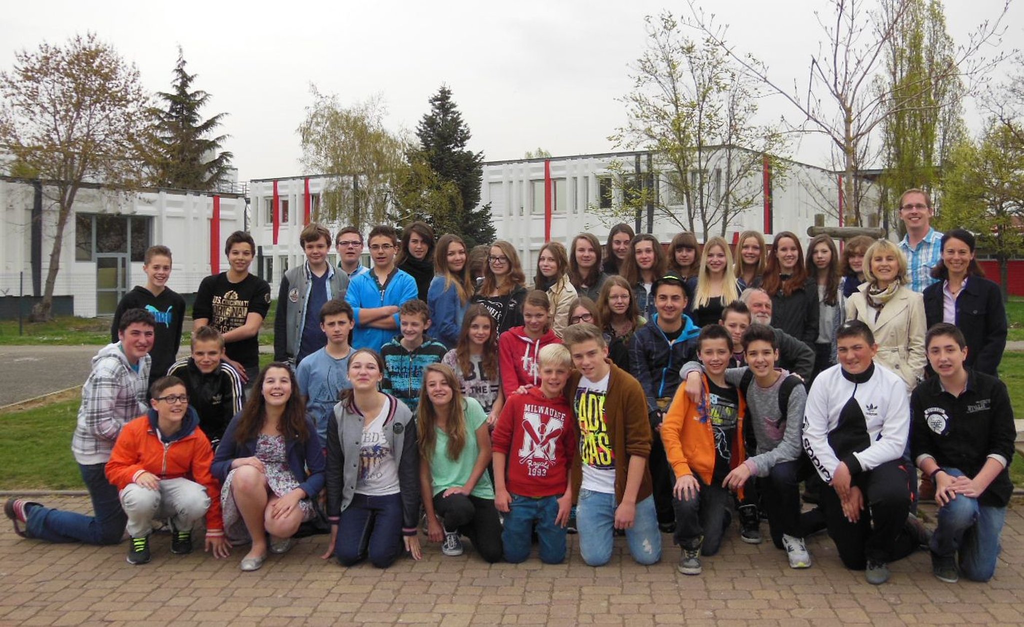 Realschüler besuchen Collège in Ensisheim