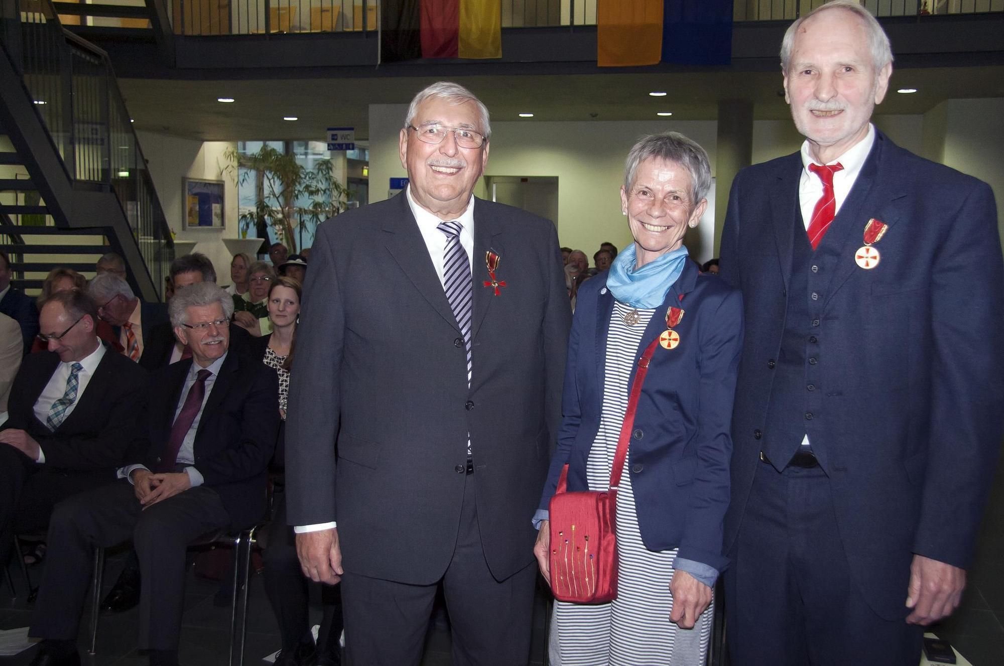 Ehrenamtlich Tätige werden für ihr Engagement ausgezeichnet