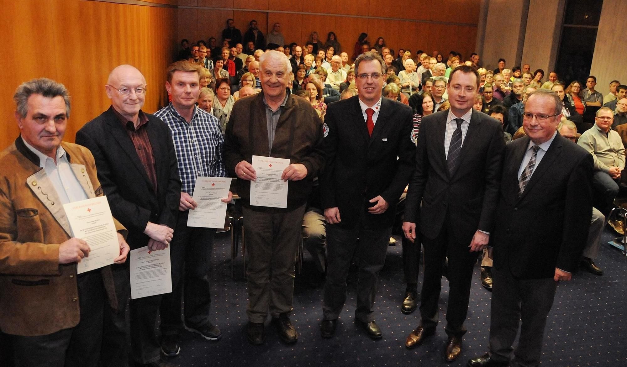 Peter Musch hat 125 Mal Blut gespendet