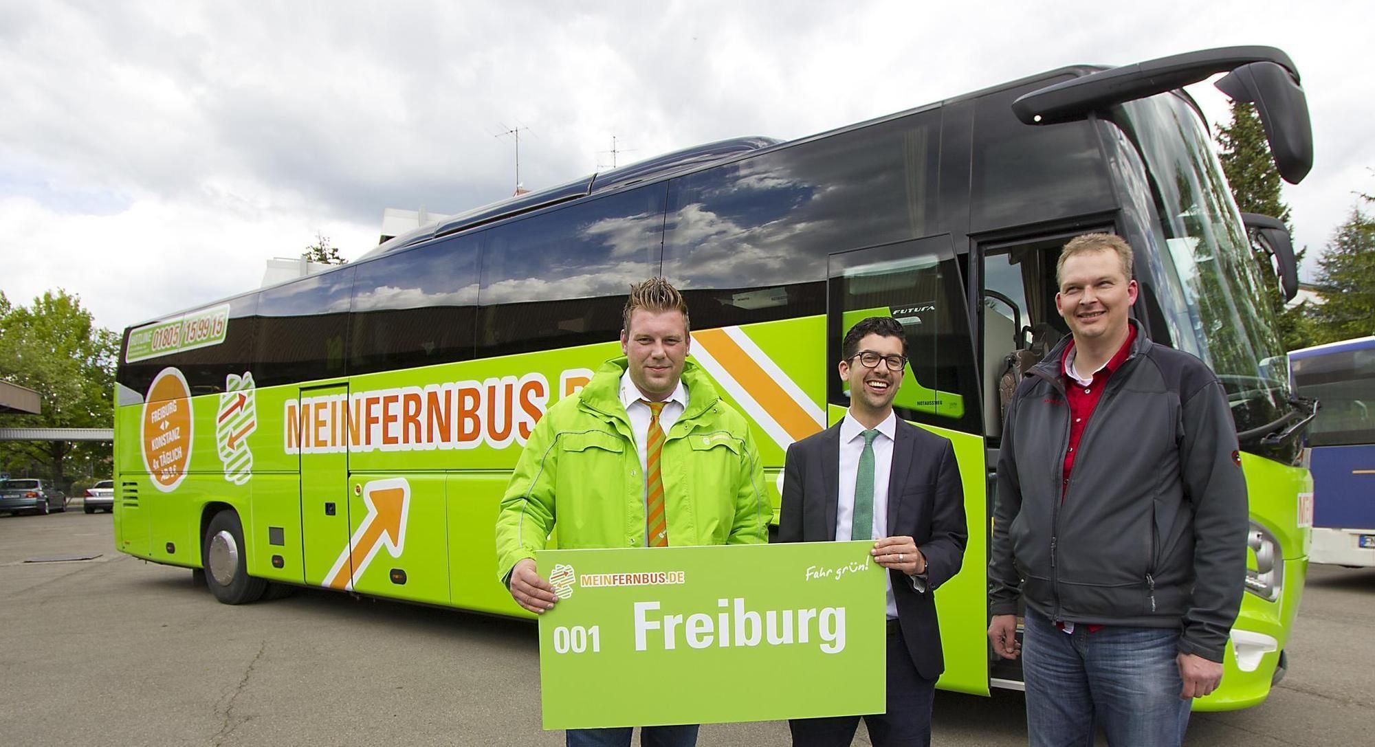 Mit dem Bus geht’s ab Mittwoch täglich von Tettnang nach Freiburg – und ...