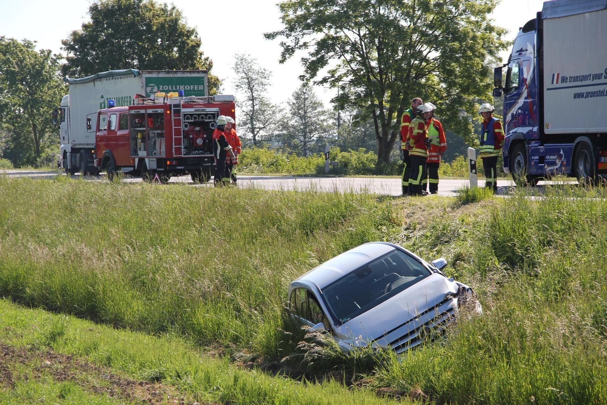 Am Stauende aufgefahren