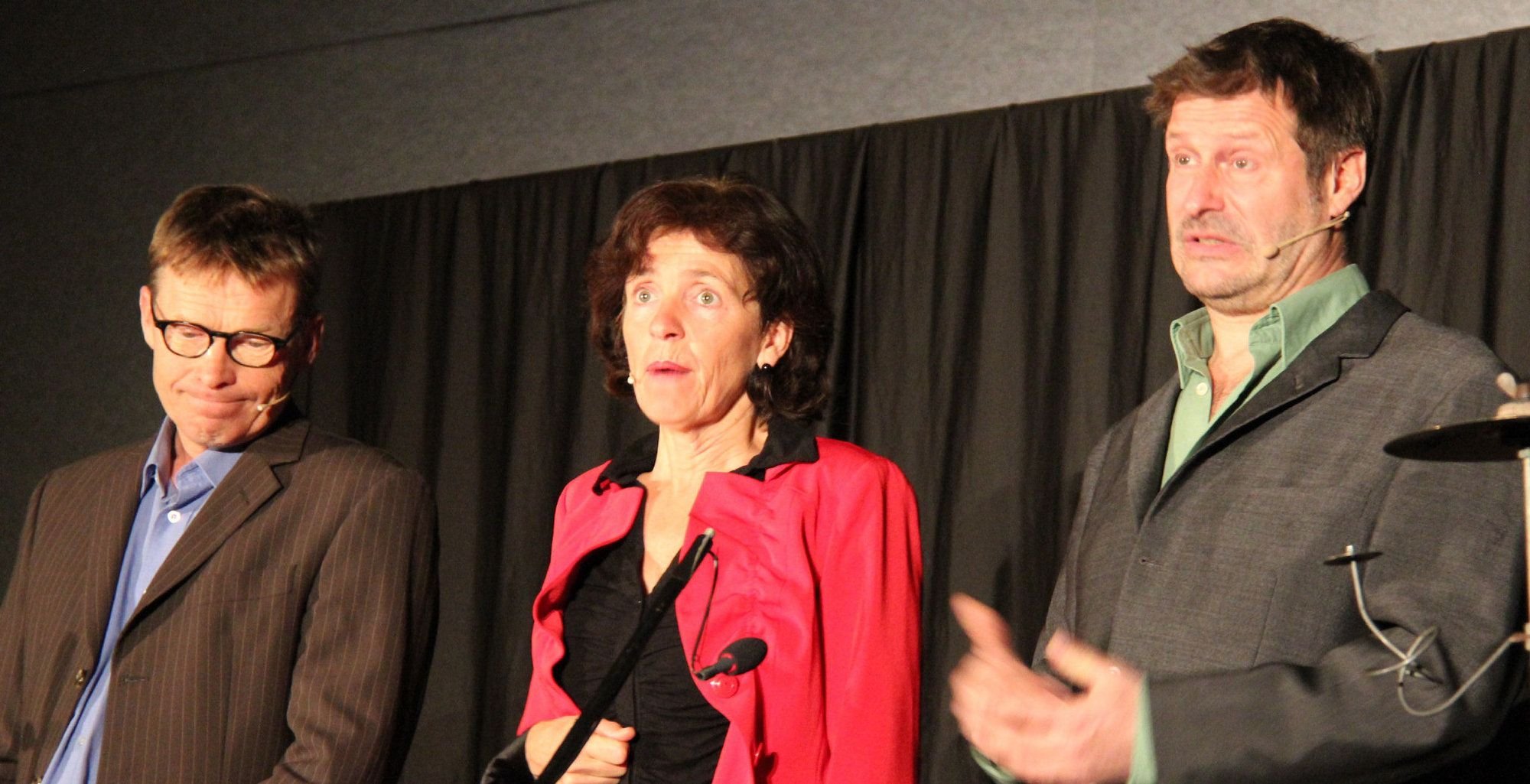 Kabarett-Trio macht Dampf im Gehirn