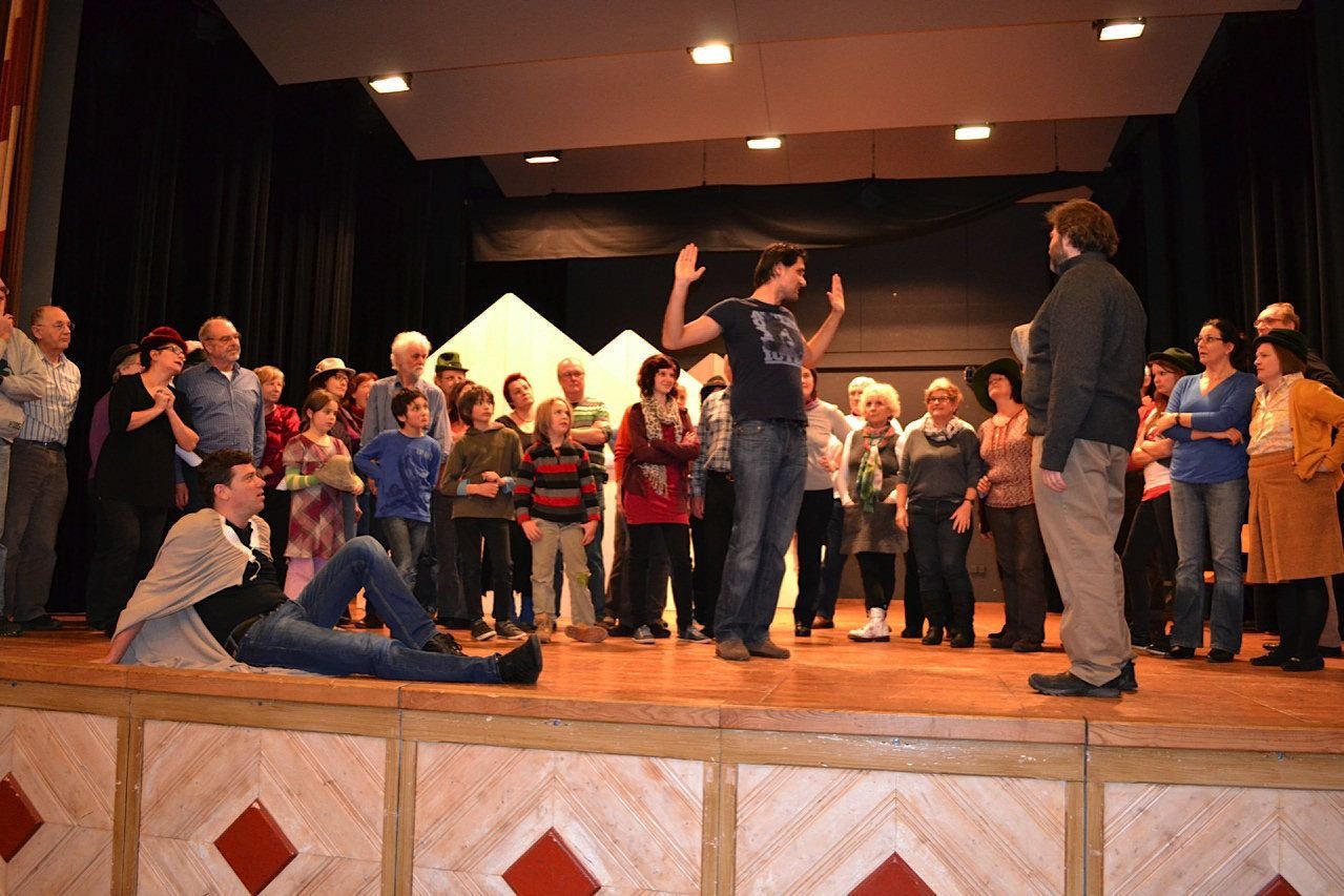 Opernbühne probt den „Freischütz“