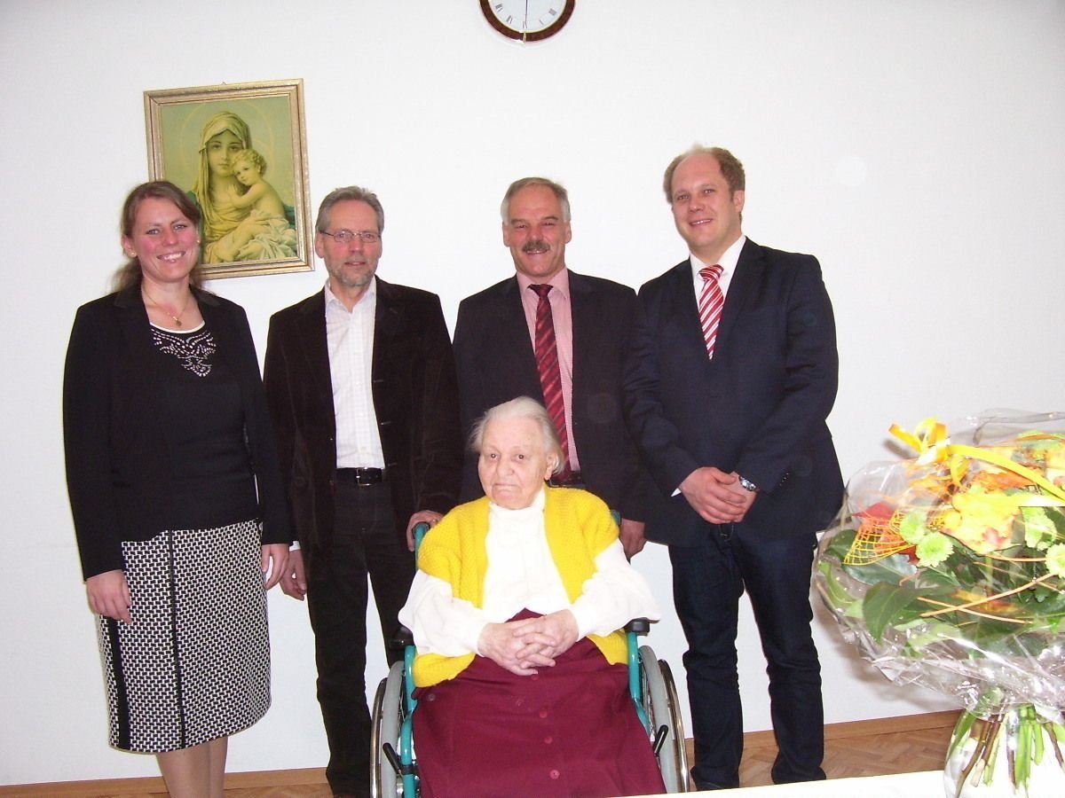 Gisela Handke feiert ihren 90. Geburtstag