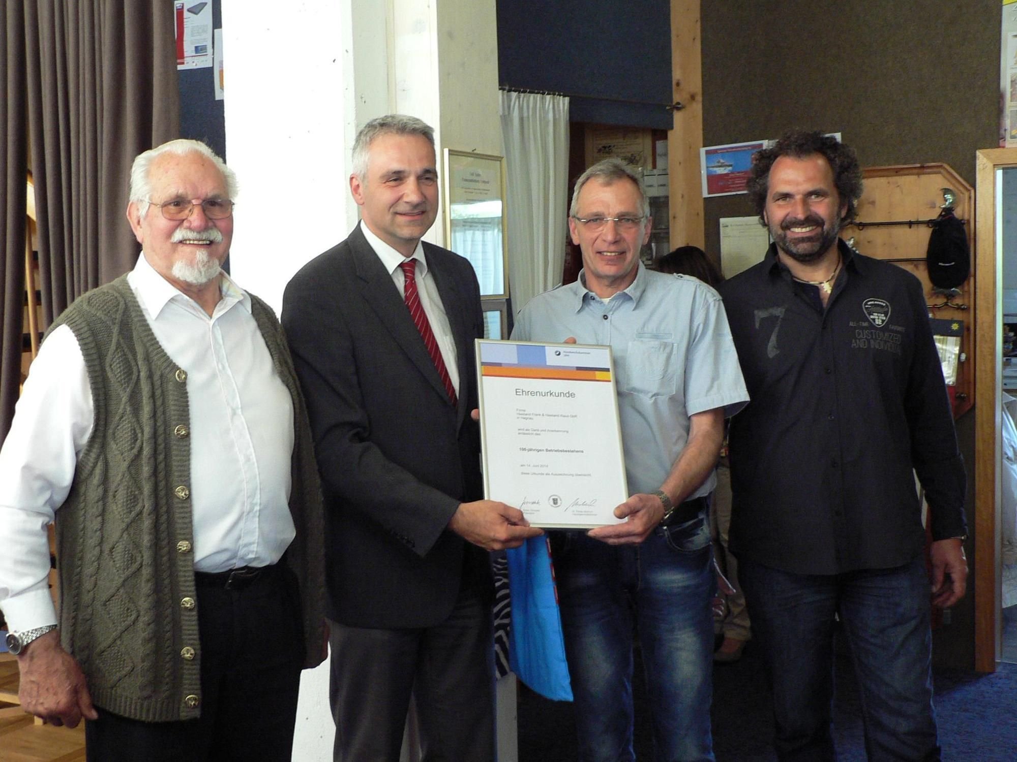 Hagnauer Raumausstattung Hiestand feiert 100 Jahre