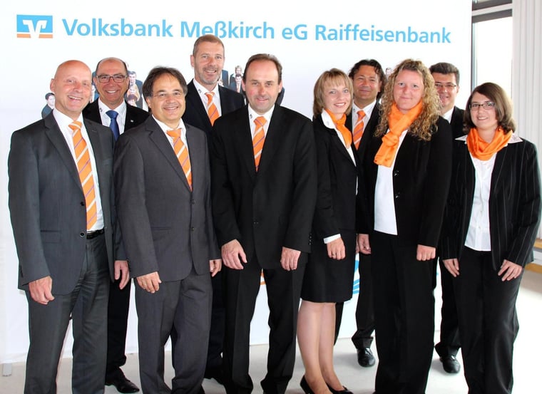 Volksbank ehrt Jubilare