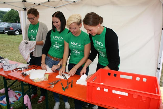 Die ganze Kirchengemeinde Pfahlheim packt beim Seefest mit an Die ganze Kirchengemeinde Pfahlheim packt beim Seefest mit an