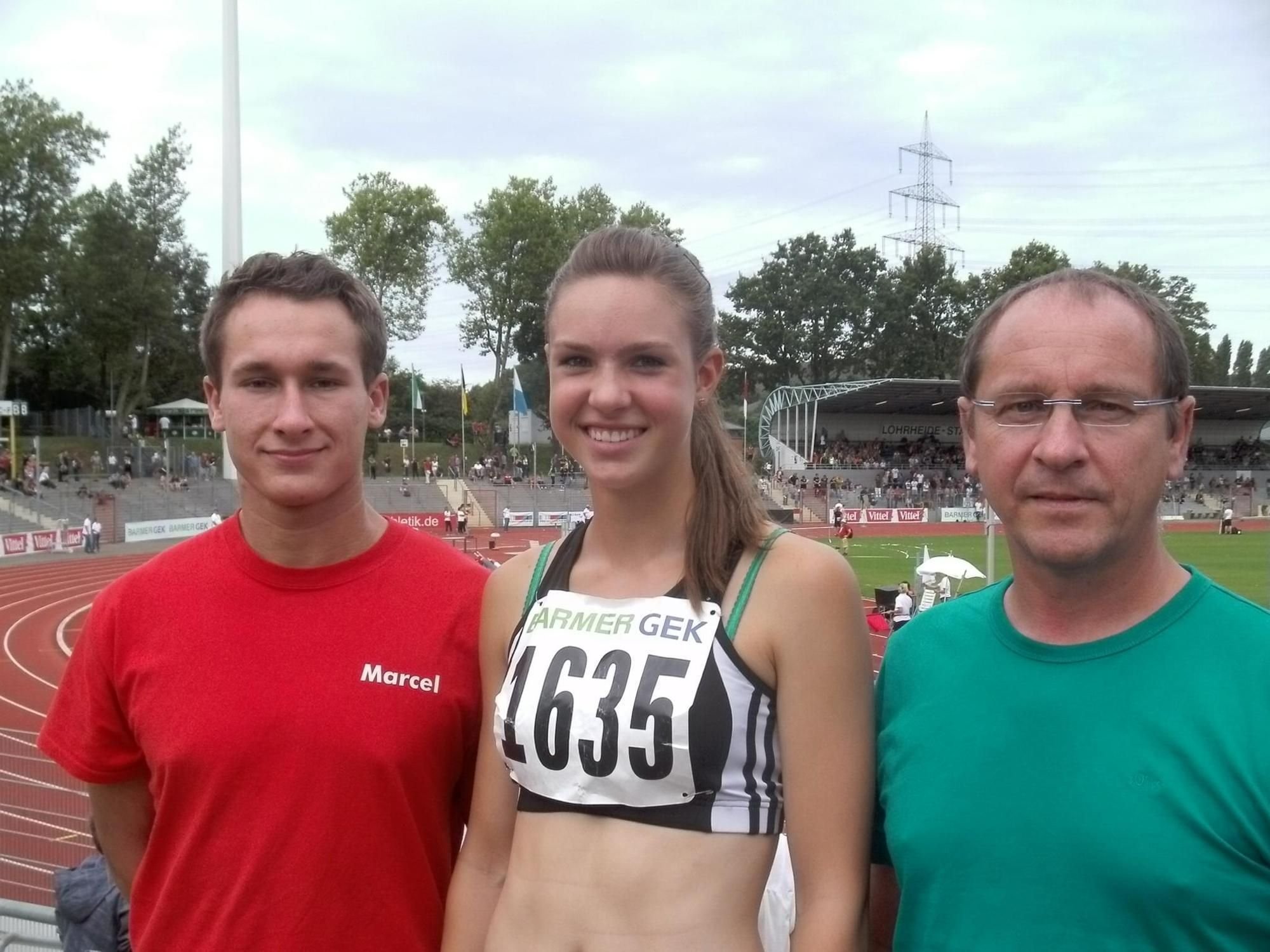 Kerstin Steinle im Wettbewerb mit den Spezialistinnen