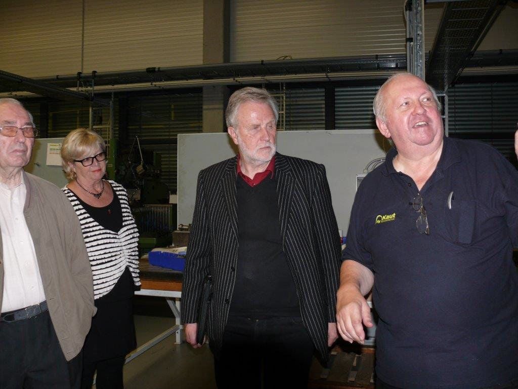 Herbert Kaut stellt seine Firma vor