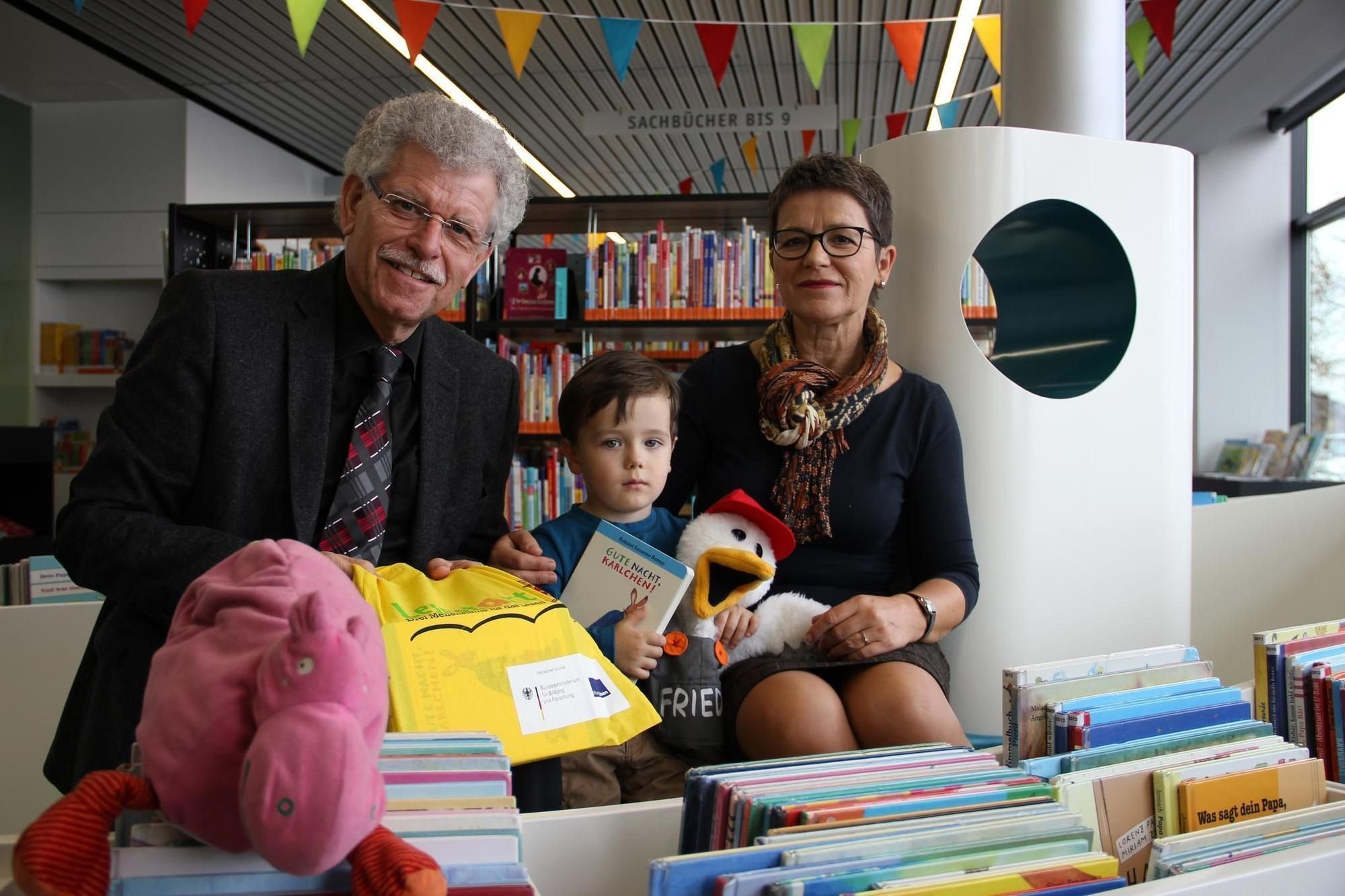 Karlchen und Frieda sollen Lust aufs Lesen machen