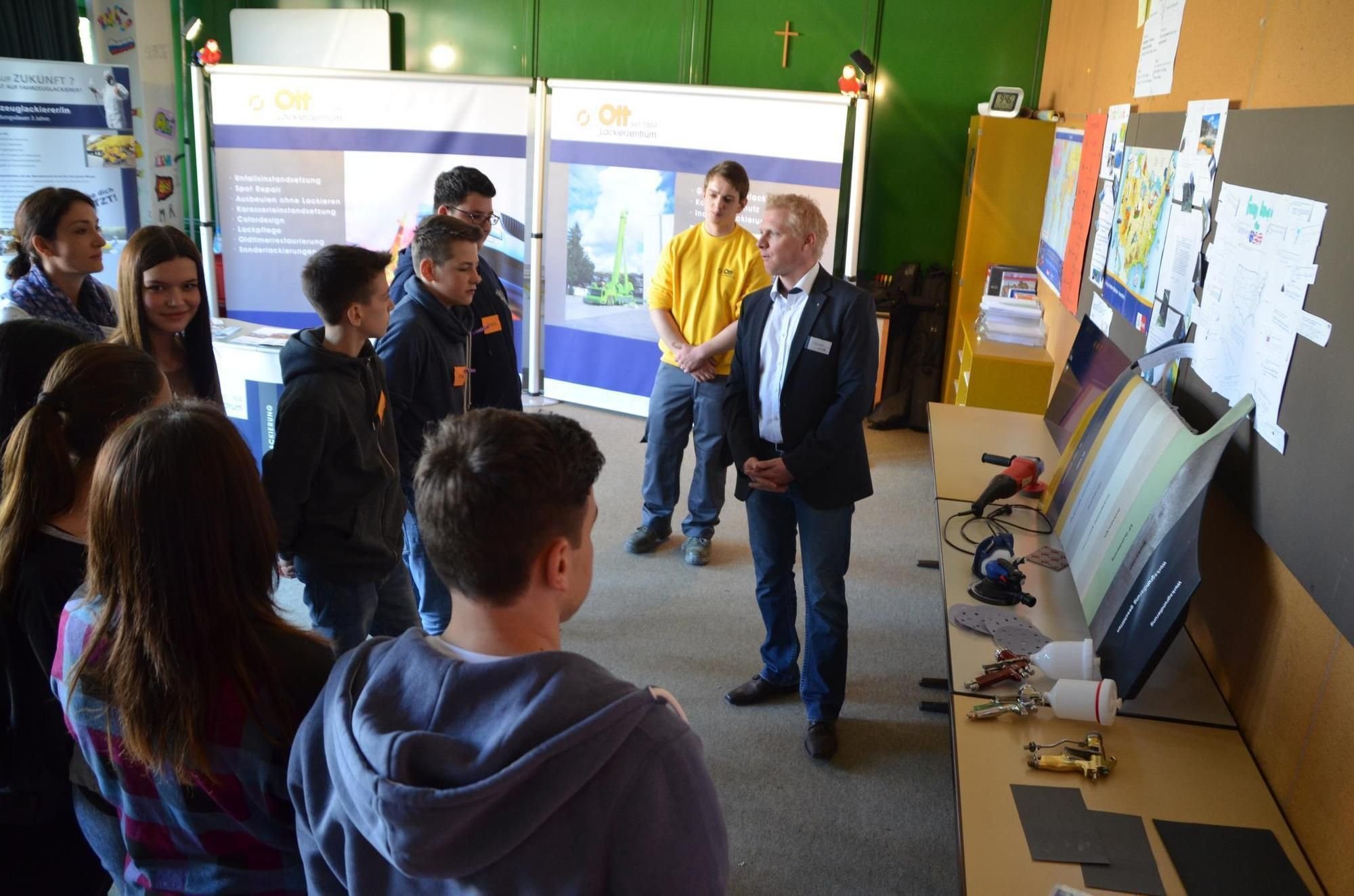 Ehinger Firmen informieren Schüler