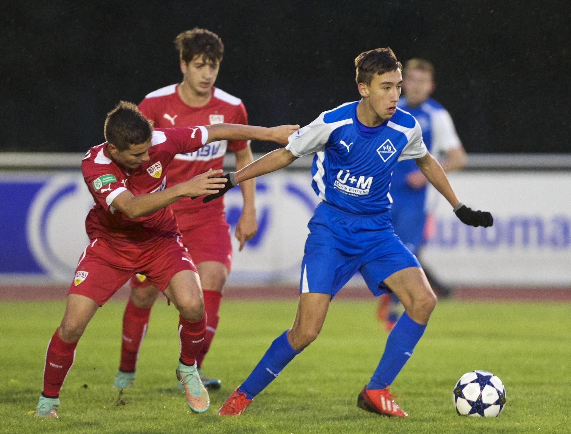 Der kleine VfB präsentiert sich ganz gut