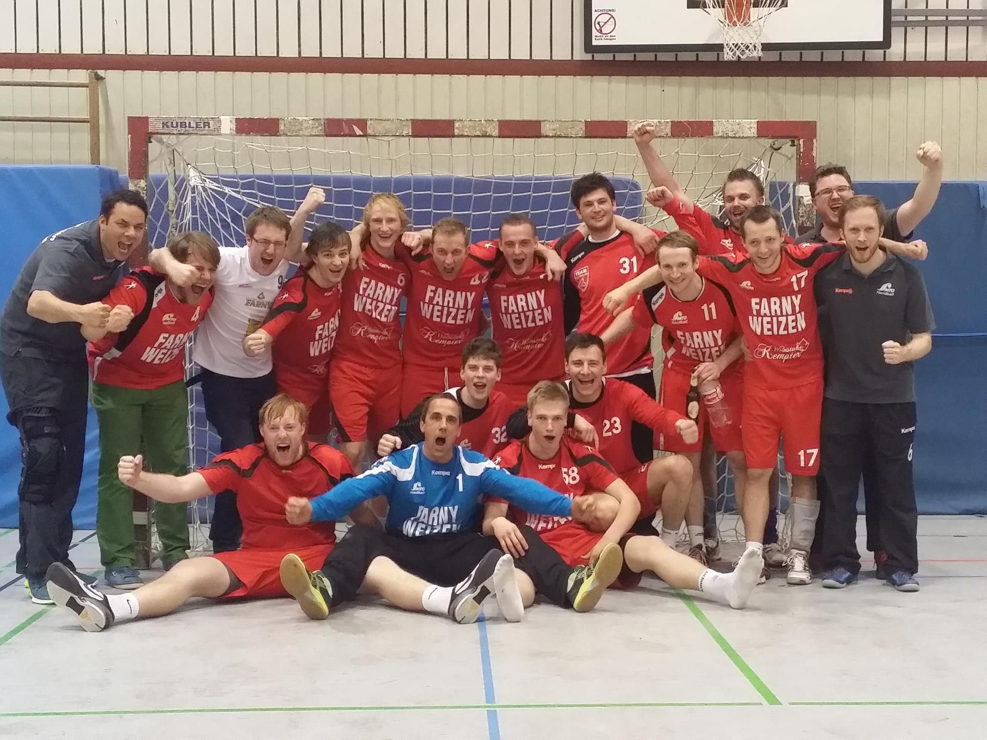 Wangen feiert die Meisterschaft