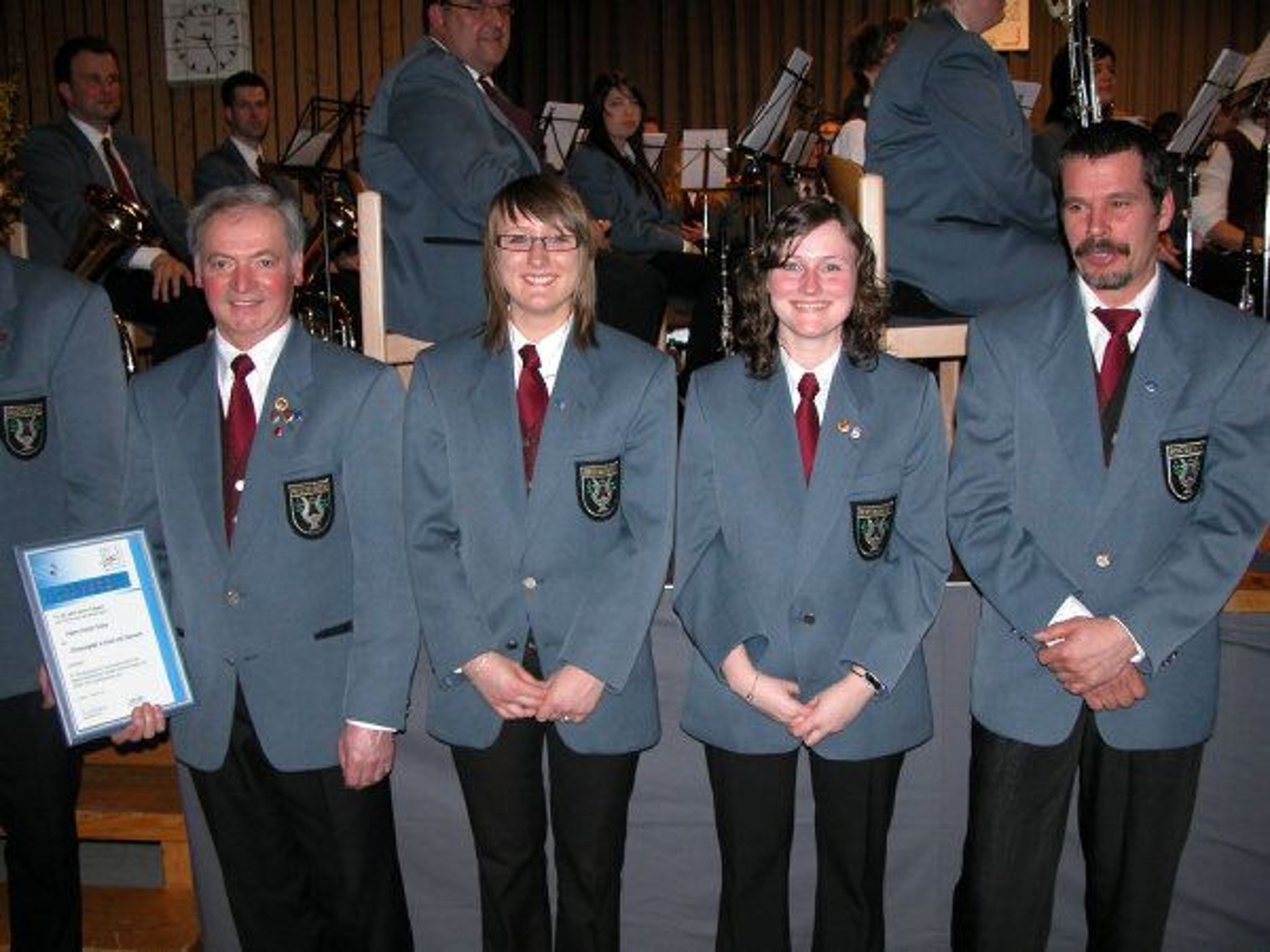 Anton Gobs spielt seit 50 Jahren Flügelhorn