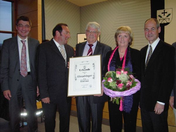 Bernd Schick ist jetzt Ehrenbürger