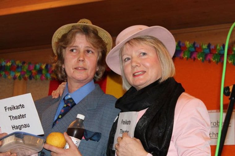 Ein Flugticket für die Fasnet