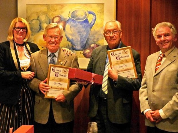 Werner Wagner und Ludwig Lieb sind Ehrenmitglieder