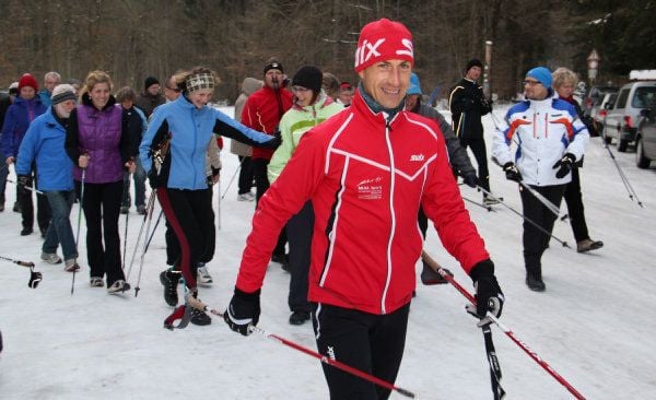 Fit in den Frühling: Weltmeister Michael Epp führt die Gruppe an