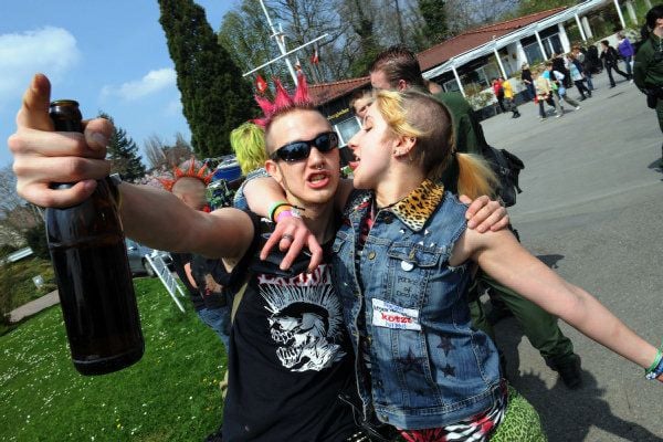 Polizei stellt sich auf Punker-Picknick ein