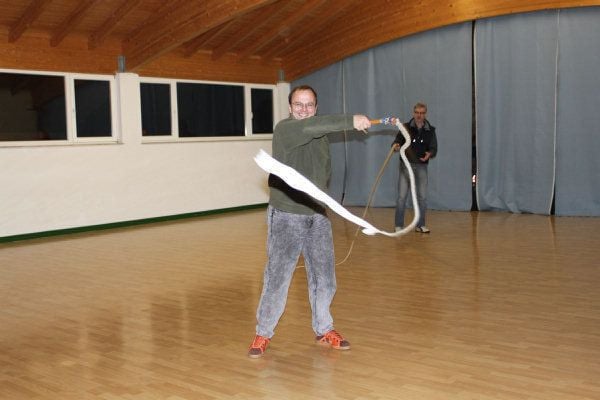 Die Peitsche knallt aus Tradition