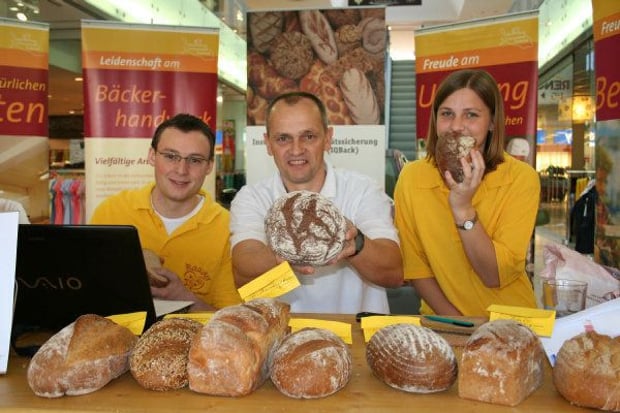 Wenn die Kruste knackt, sammelt das Brot Punkte