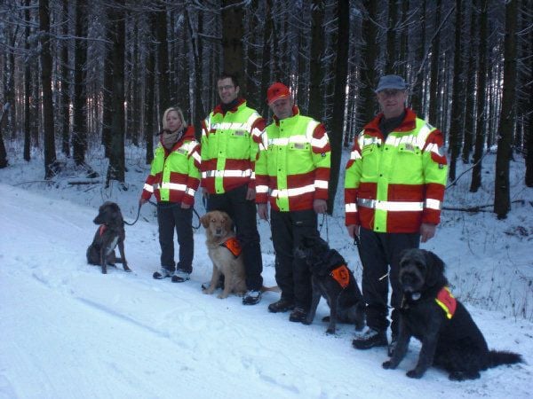 Balu, Sam, Billy und Filou sind fit für den Einsatz