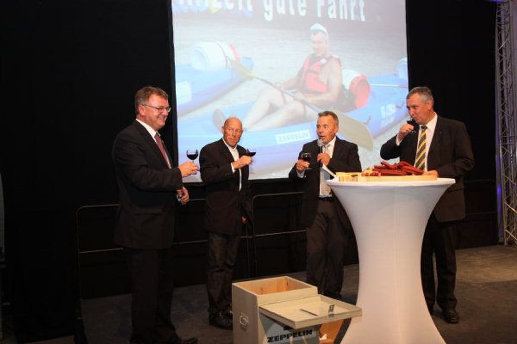 Zeppelin-Chef Peter Gerstmann feiert seinen 50. Geburtstag und bedankt ...