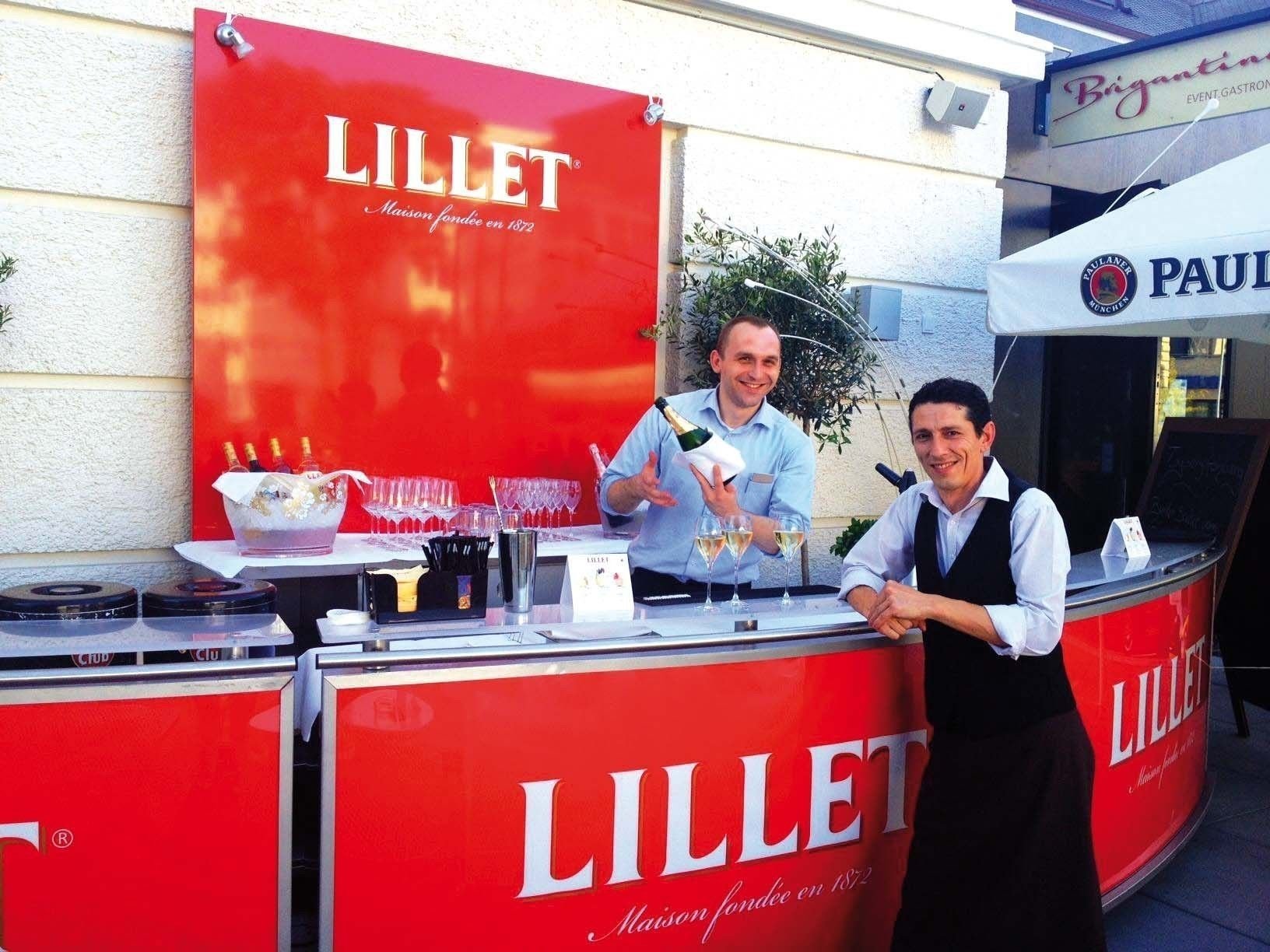 In diesem Sommer gibt es eine Lillet-Bar im Brigantinus