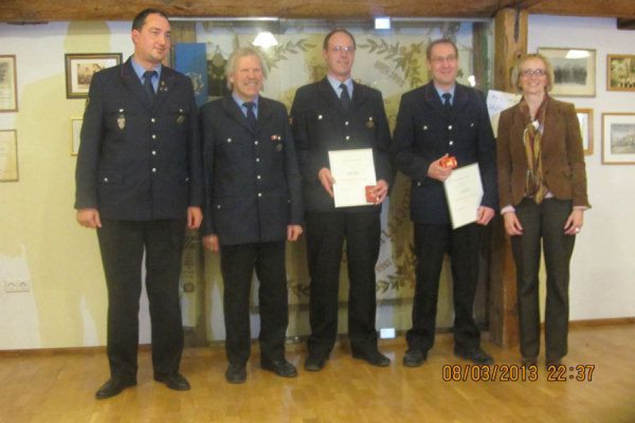 Gerthofer, Grab und Hardtke sind seit 25 Jahren dabei