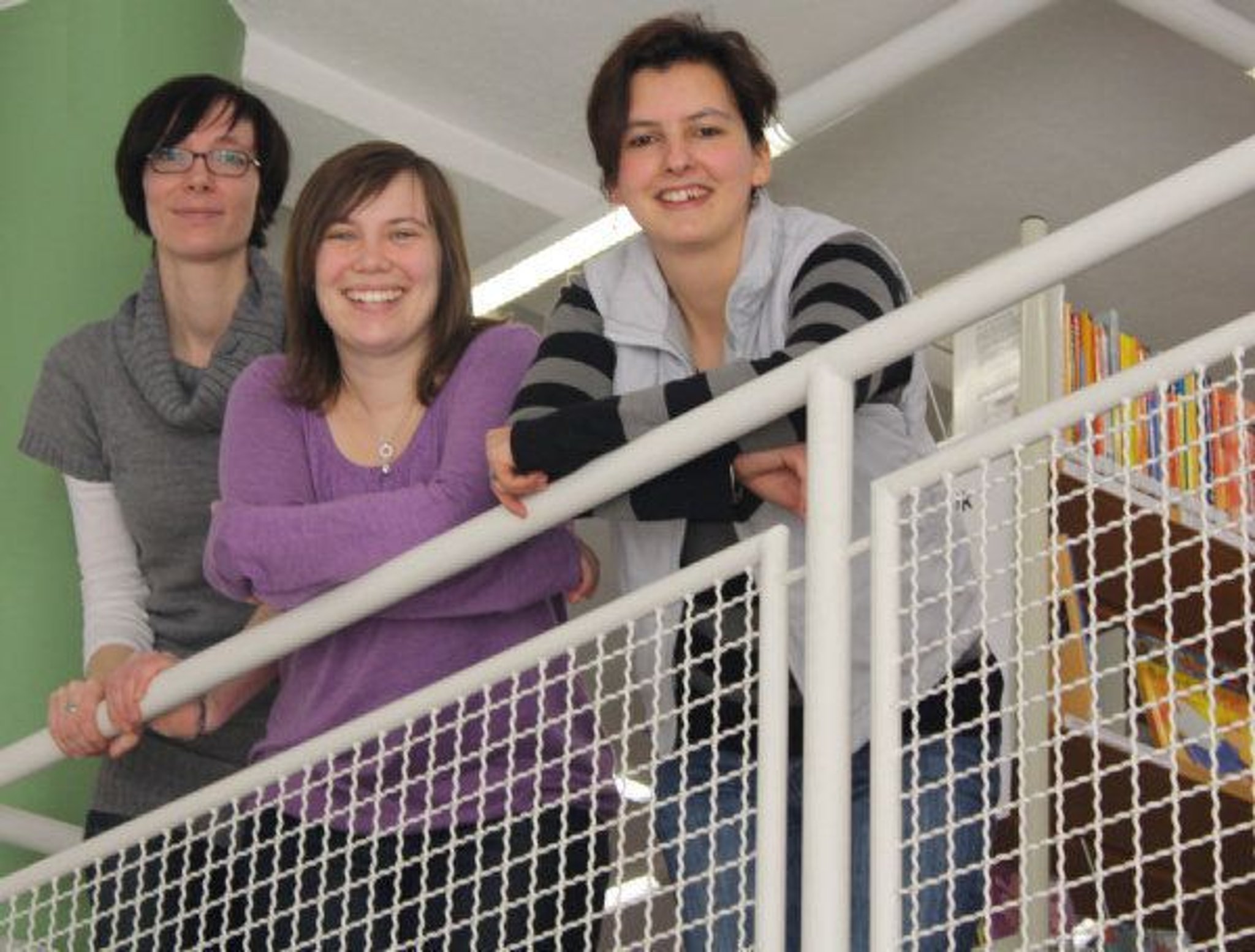 Rekord: Die Drei von der Bücherei sind gut auf Kurs